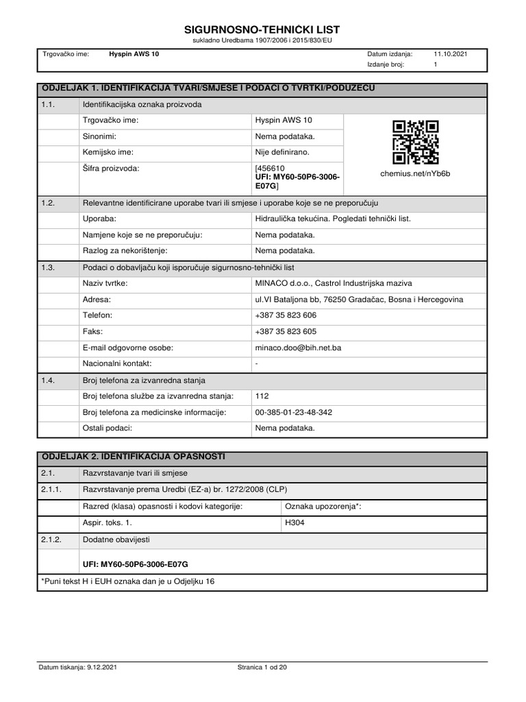 Hyspin Aws 10 - STL | PDF