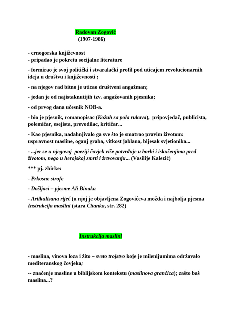 Radovan Zogović | PDF