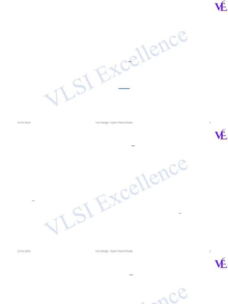 Lecture #04 - Wire Load Model (WLM) - Net Delay | PDF | Electrical Engineering | Electronics