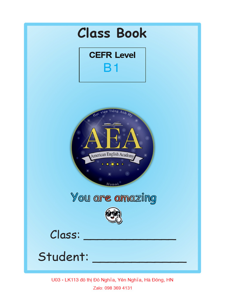 Class Book Cover B1 | PDF