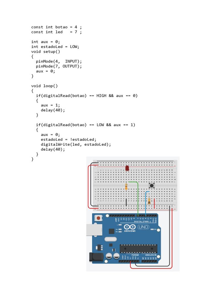 Debounce Botao | PDF
