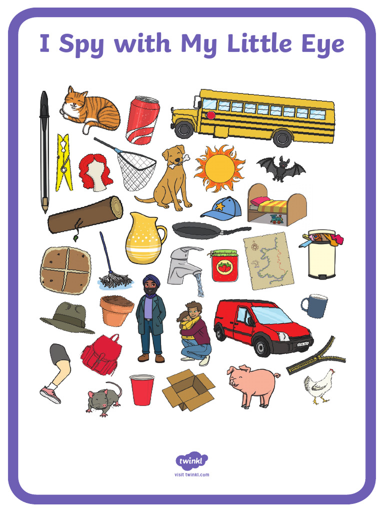 I Spy With My Little Eye | PDF
