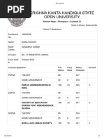 KKHSOU Assignment Front Page PDF | PDF