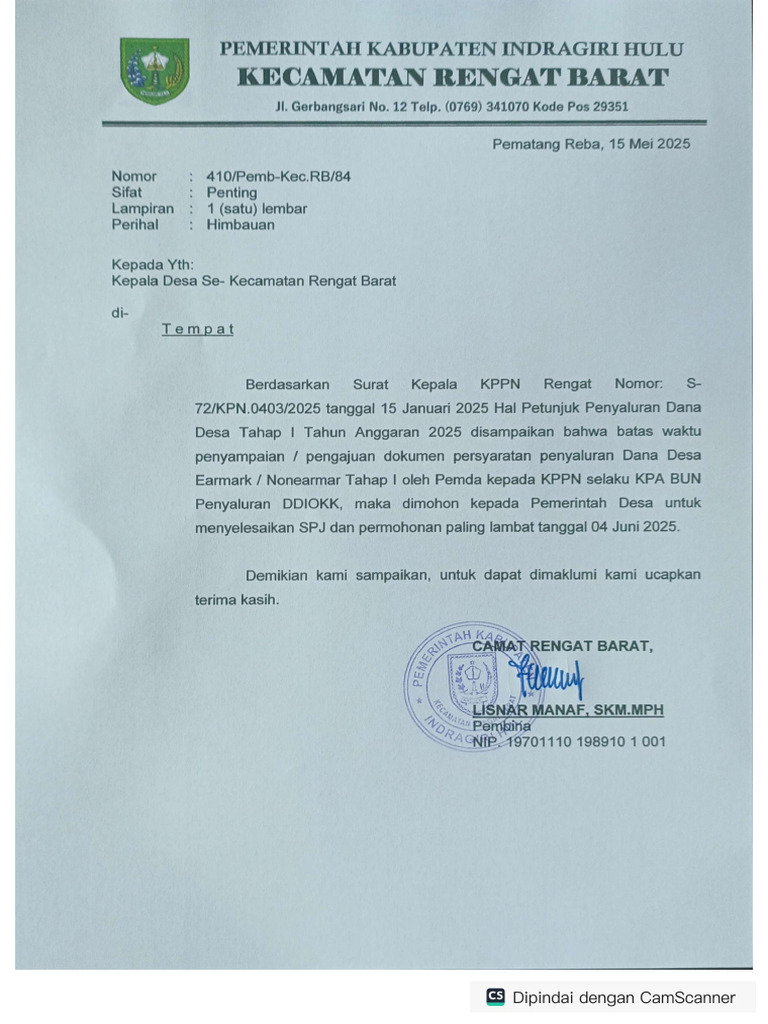 Surve Inflimentasi Pendidikan | PDF