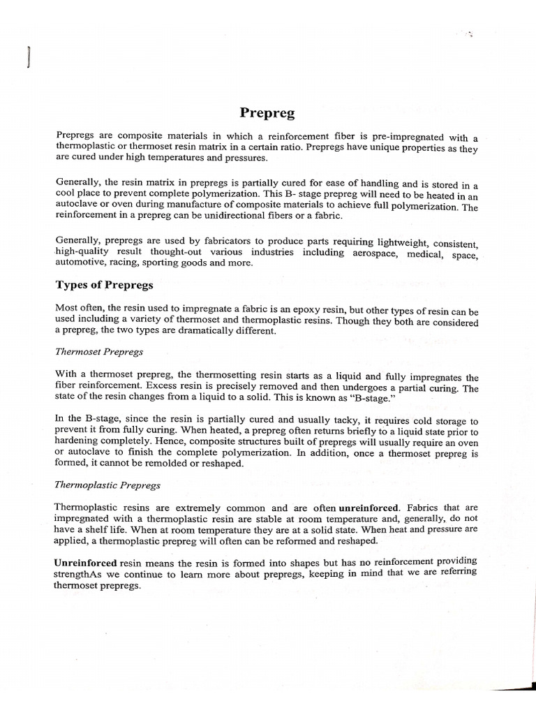 Prepreg | PDF