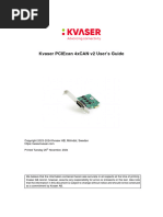 Kvaser Leaf Light v2 Usersguide | PDF | Usb | Electromagnetic Compatibility