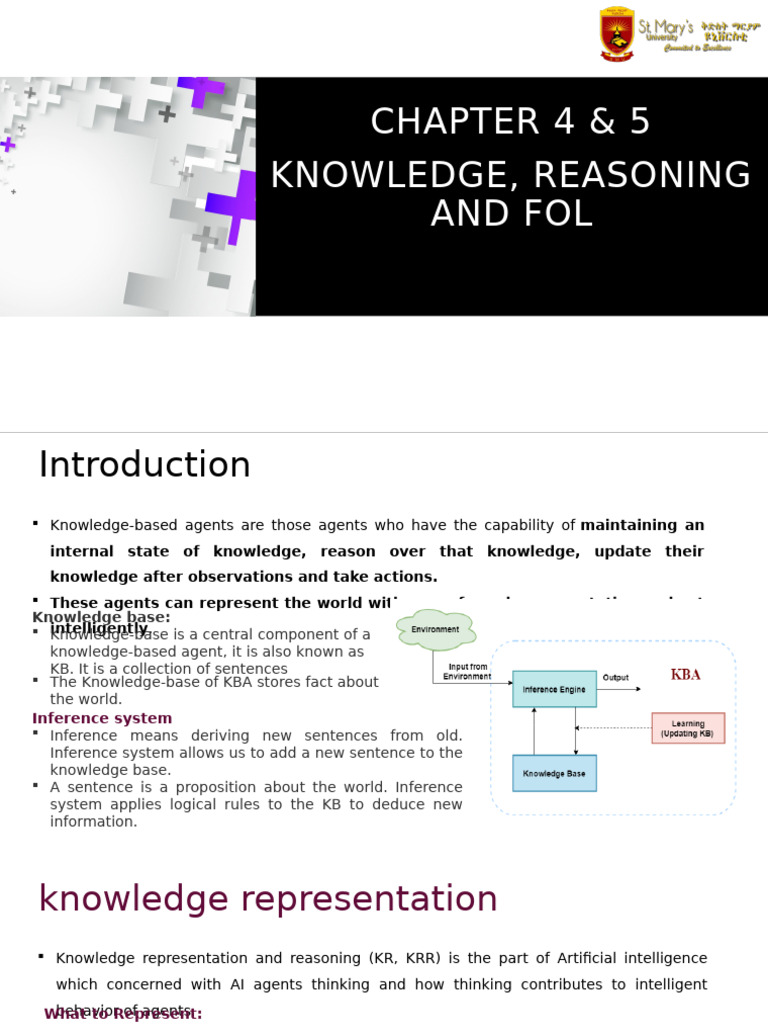 Chapter 4 5 - Summary | PDF | Logic | First Order Logic