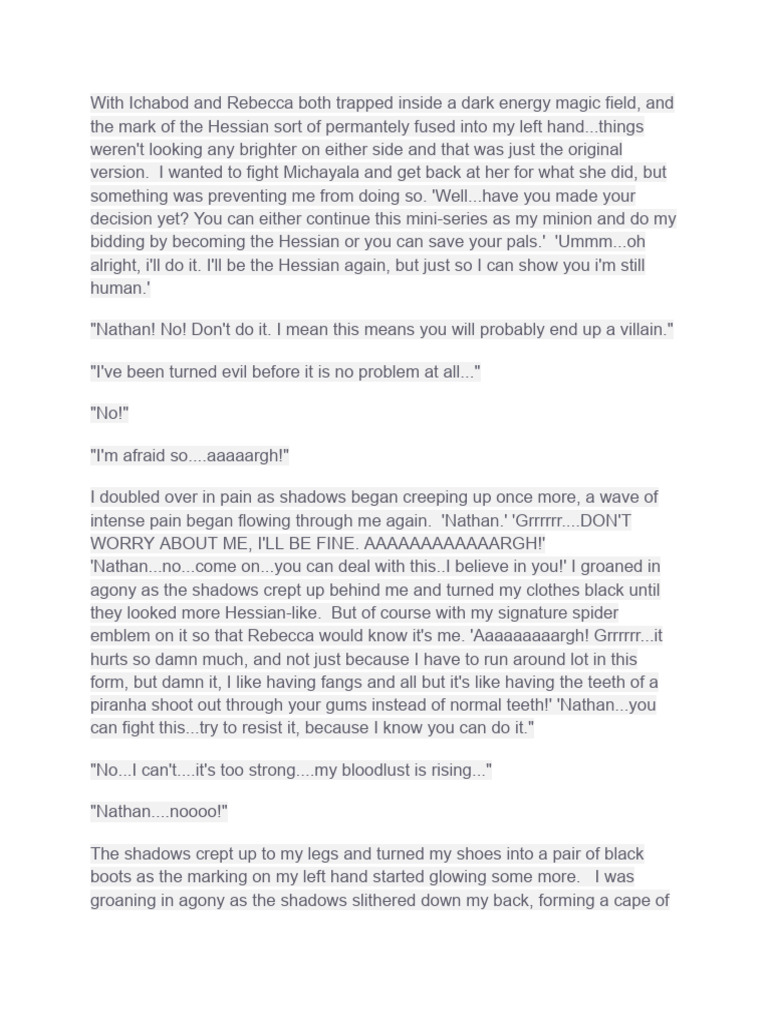 Hessian Hex Re-Make Part 8 | PDF