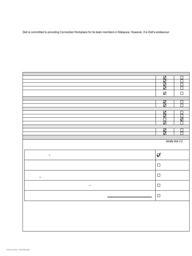 CW Occupational Health Safety Checklist | PDF | Chair | Desk