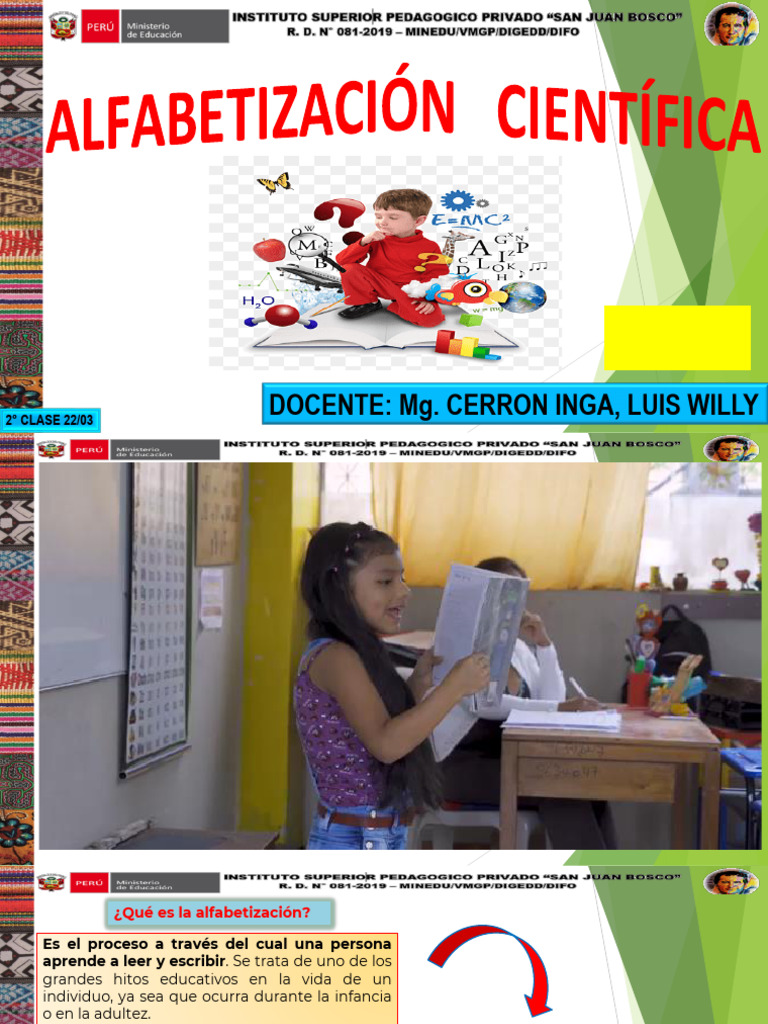 2° Clase Sabado 22-03 Alf. Cientifica Lucho | PDF | Literatura | Sustentabilidad