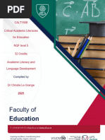 UJ Orange Carpet Programme Overview | PDF | University And College ...