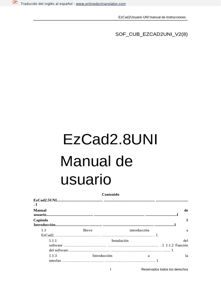 EZCAD V2 Software Manual - En.es | PDF | Archivo de computadora | Ventana (informática)