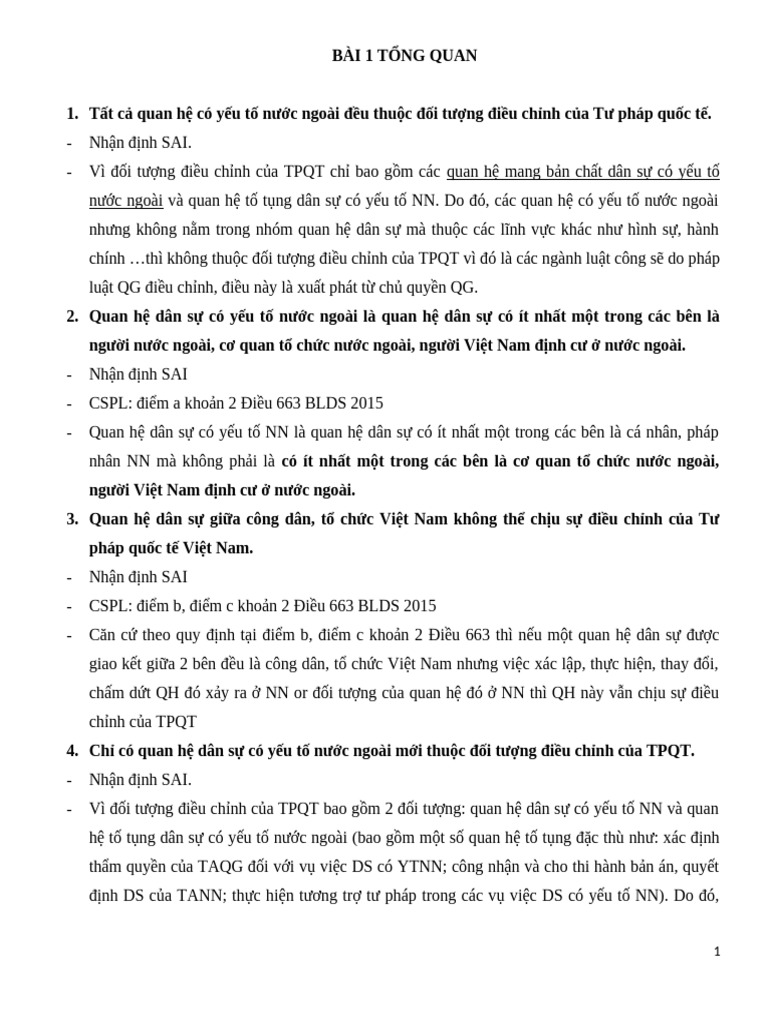 THẢO LUẬN TPQT | PDF