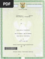 SAPS Affidavit 2 | PDF