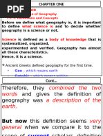 Geography Form 4 Simplified Notes | PDF