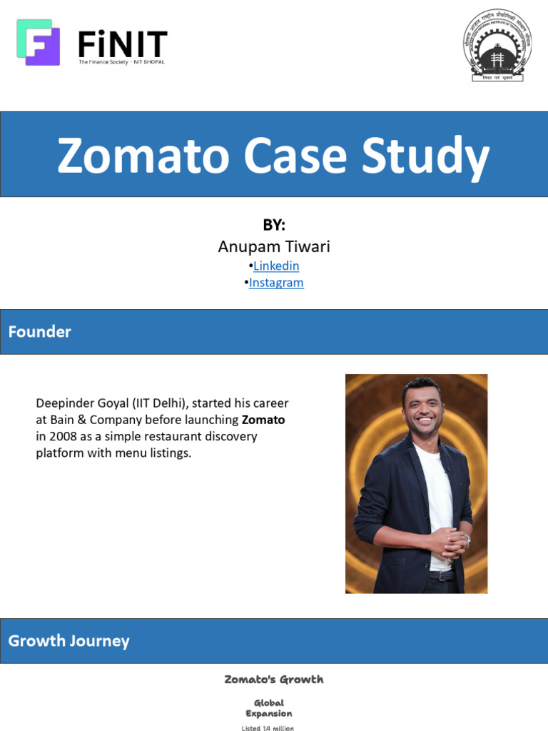Zomato Case Study | PDF