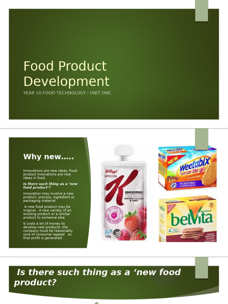 Food Product Development Insights | PDF | Pricing | Marketing