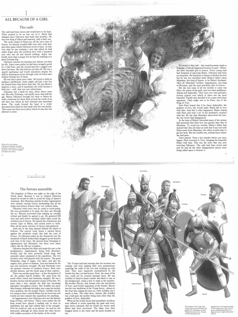 The Iliad | PDF | Helen Of Troy | Trojan War
