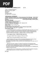 TransCelerate CV Template Guidance | PDF | Clinical Trial | Health Care