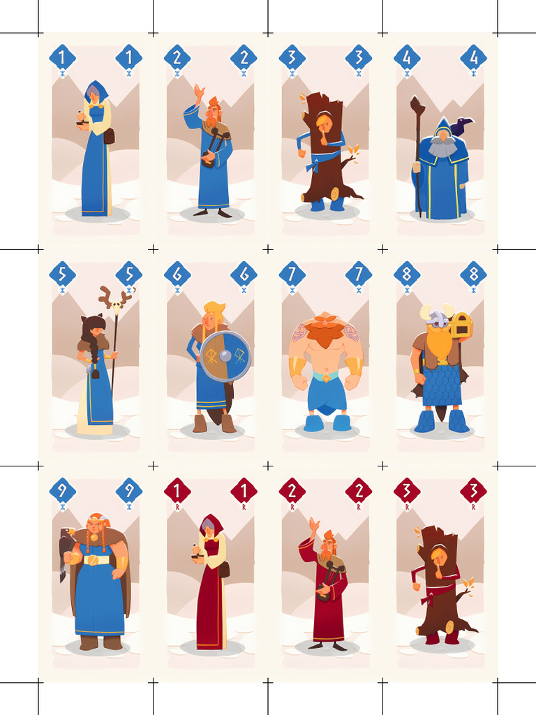 Odin Cards A4 PNP | PDF