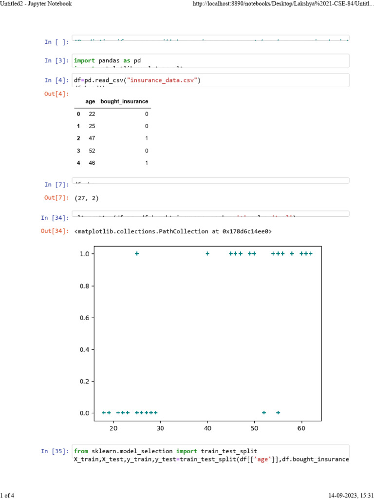 Untitled2 - Jupyter Notebook | PDF | Multivariate Statistics