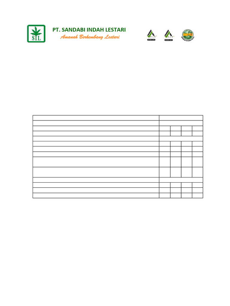 Penilaian PKL Fix BETUL | PDF