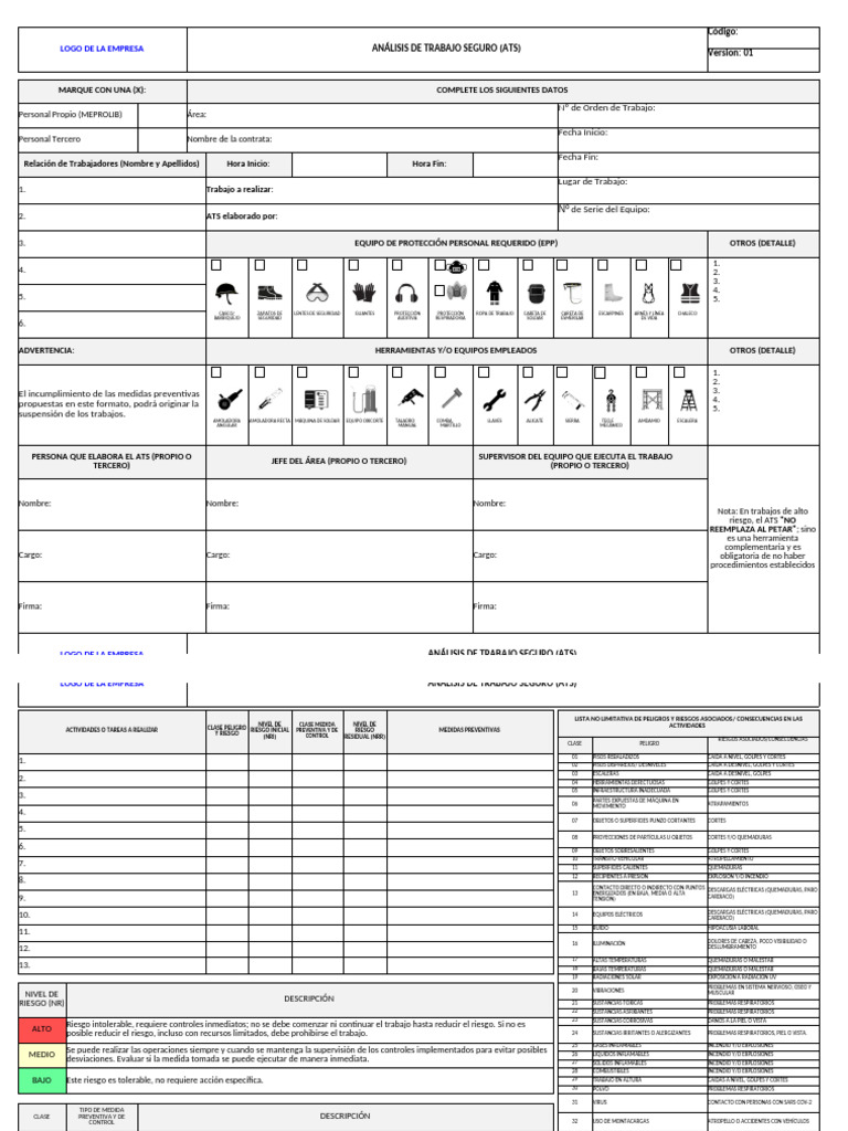 Ats Modelo 01 | PDF