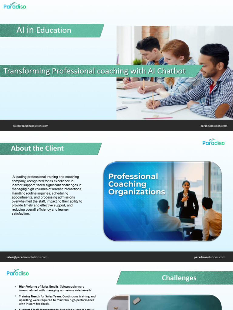 Professional Coaching With AI Chatbot | PDF | Artificial Intelligence ...