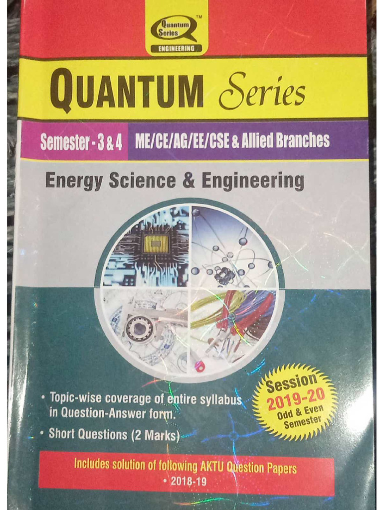 Energy Science Quantum Unit 1 | PDF