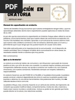 Oratoria y Persuasión con Fer Miralles | PDF | Hablar en público