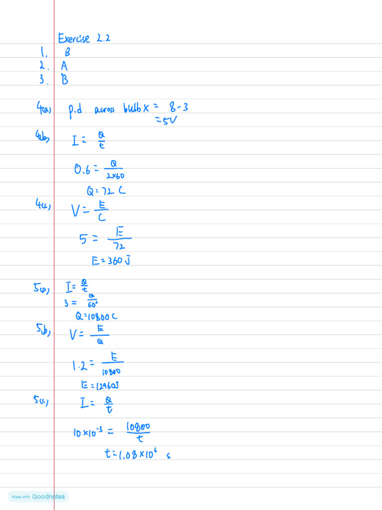 Book 4 Exercise 2.2 | PDF