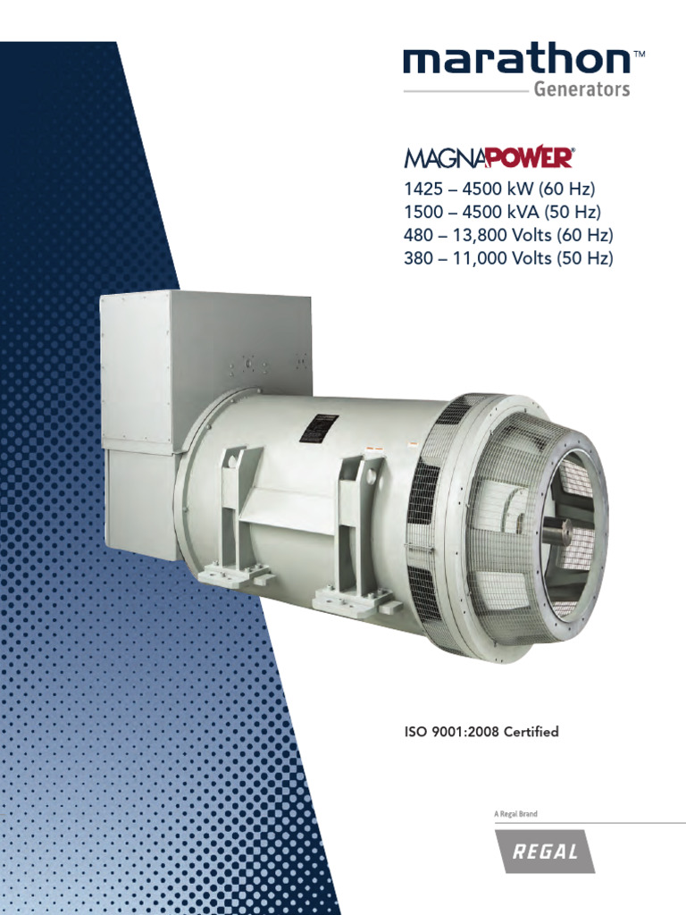 Marathon Generator PDF | PDF | Electric Generator | Insulator (Electricity)