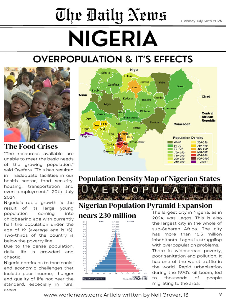 Geography Newspaper Article | PDF