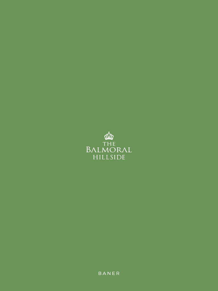 The Balmoral Hillside - E-Brochure | PDF