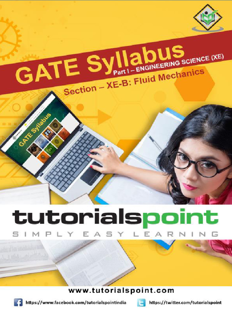 Gate Xe Fluid Mechanics Syllabus | PDF