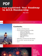 ACCA Performance Objective Guide | PDF | Audit | Experience