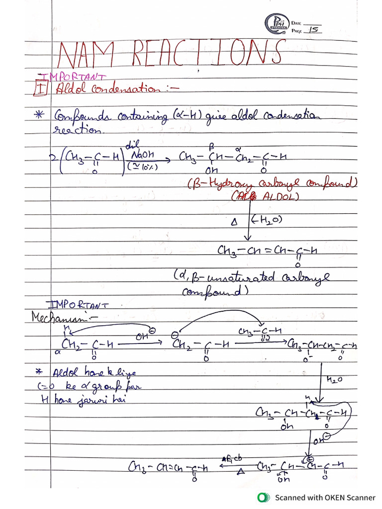 Name Reactions | PDF