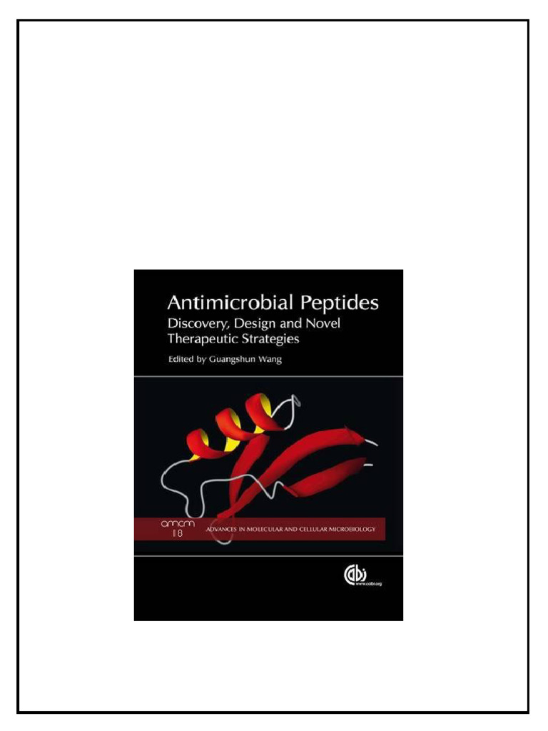Antimicrobial Peptides Advances In Molecular And Cellular Biology Series First Guangshun Wang ...