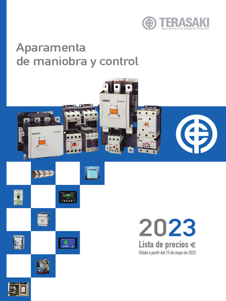 TERASAKI Contactores | PDF | Relé | Equipo eléctrico