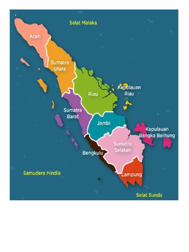 Gambar Peta Sumatra | PDF