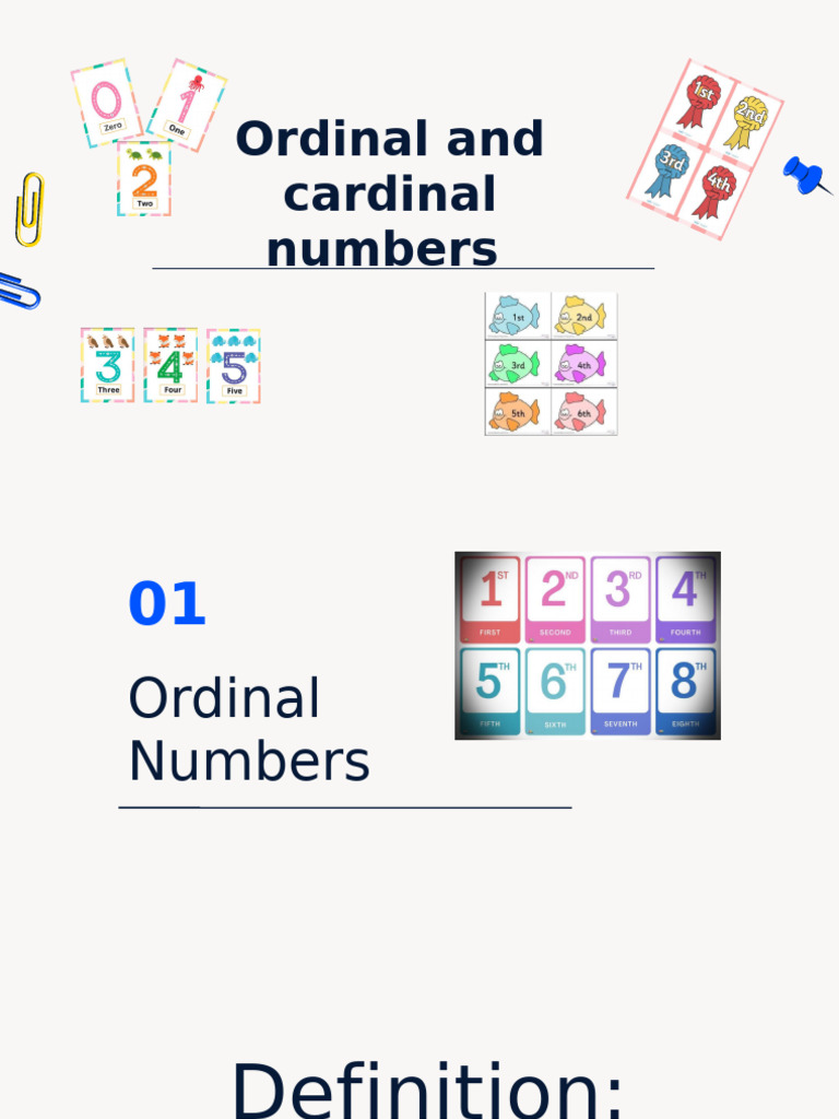 (Ordinal and Cardinal Numbers) Mila - 18 - 11 | PDF