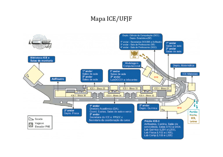 Mapa ICE UFJF | PDF