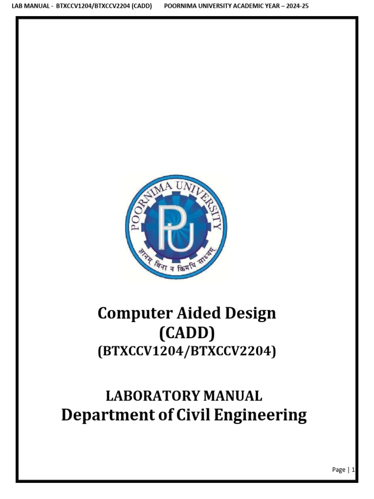 Computer Aided Drawing Caad | PDF | Shape | Technical Drawing