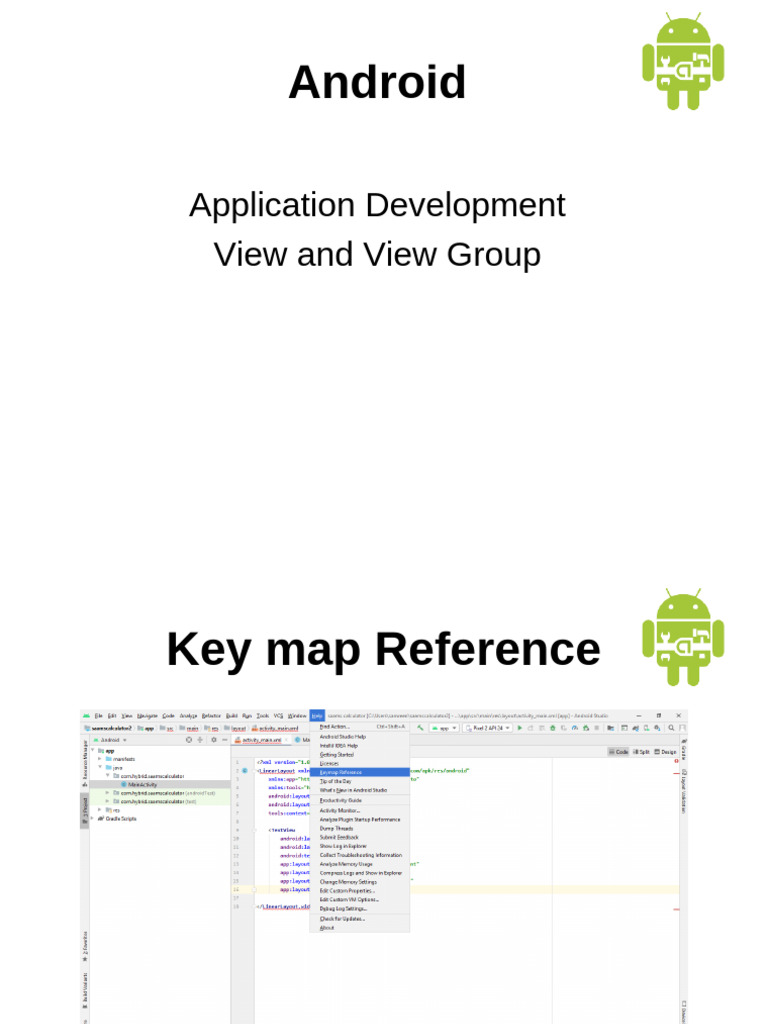 Android UI Development: Views & Layouts | PDF | Page Layout | Graphical User Interfaces