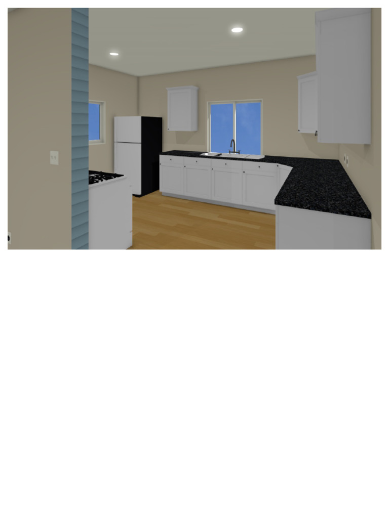 kitchen 3D view | PDF