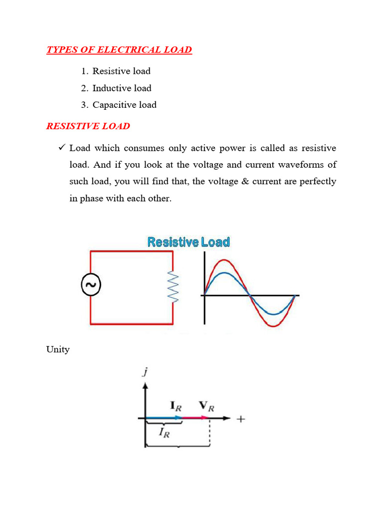 Types of Electrical Load | PDF