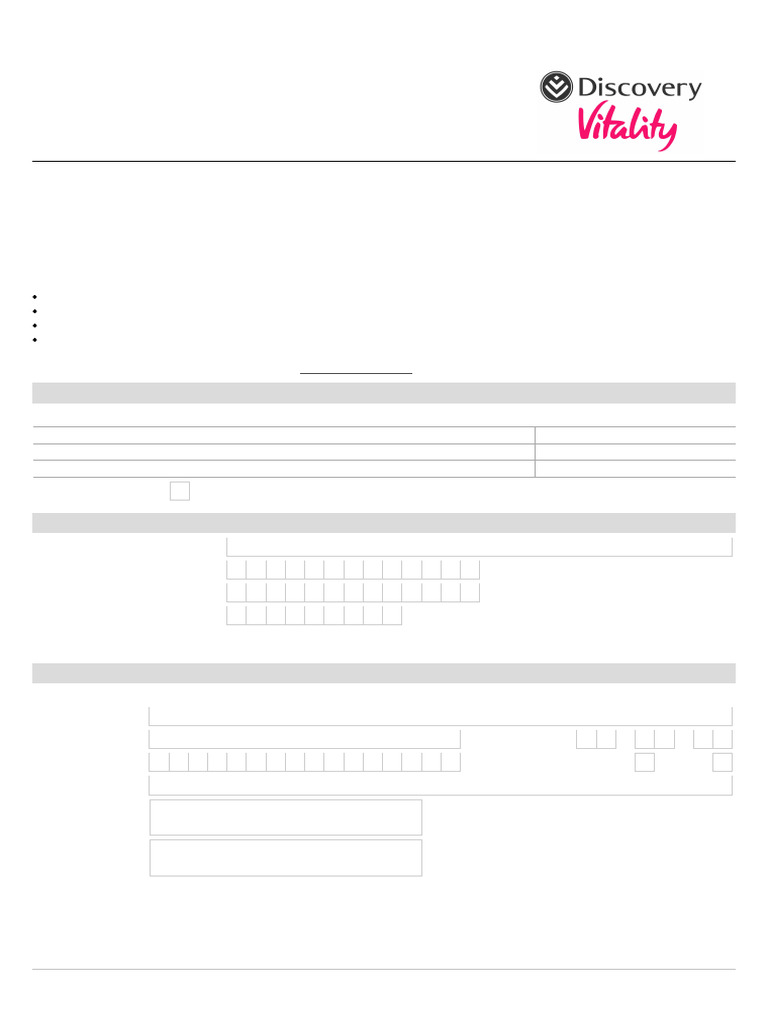 Application - To - Join - Vitality - Active - 2025 | PDF