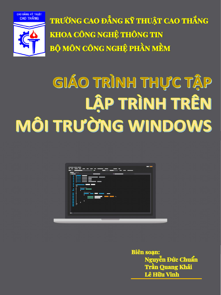 Giao Trinh Thuc Tap Lap Trinh Windows v2.0 | PDF