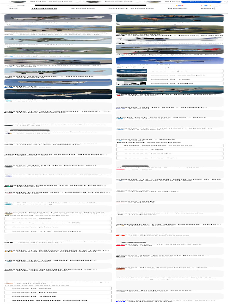 Cessna - Google Search | PDF | Cessna | Airplane