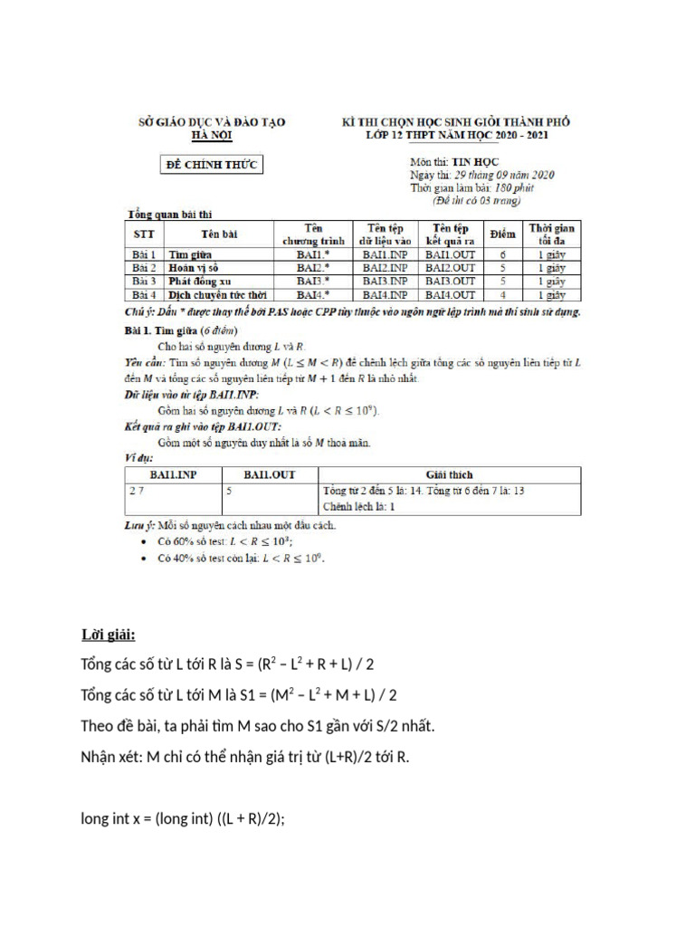 Tìm Gi A | PDF